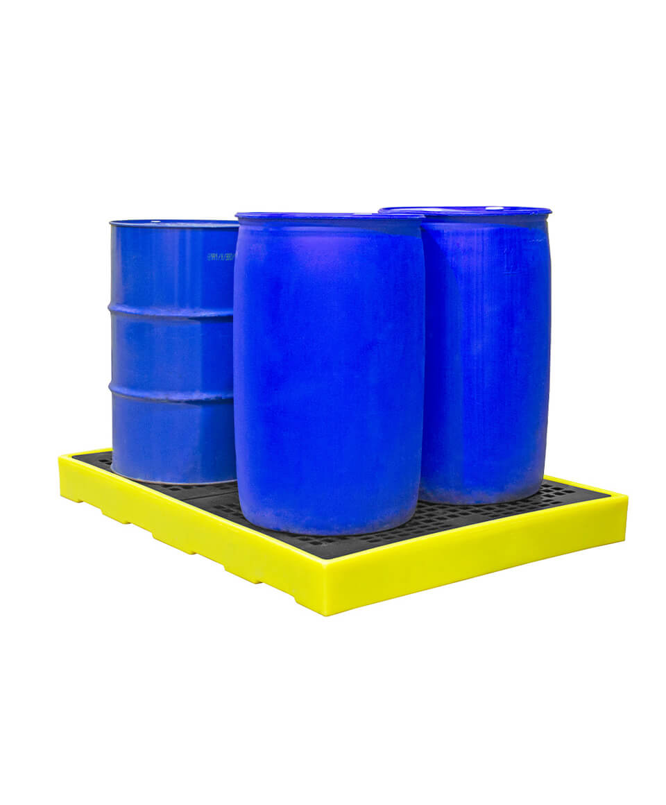 Barrel Floor Bund for 4 barrels