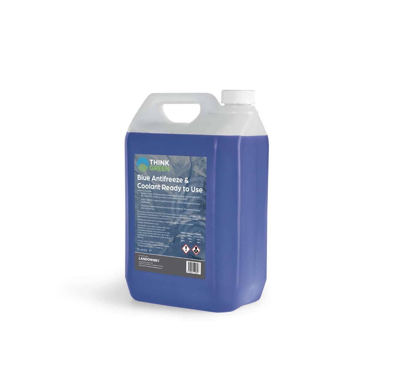 Blue Antifreeze Ready to Use - 5L Can